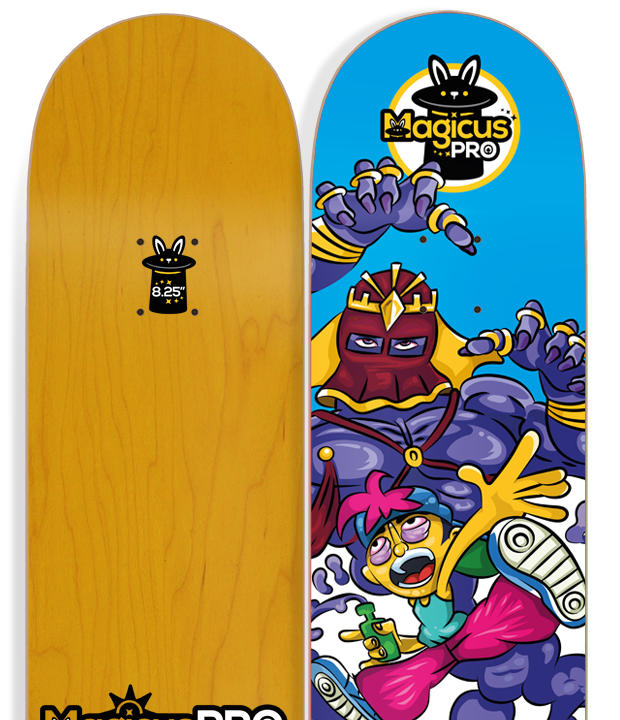 Tabla de Skateboard Modelo Genius Pro Model – magicuspro.com
